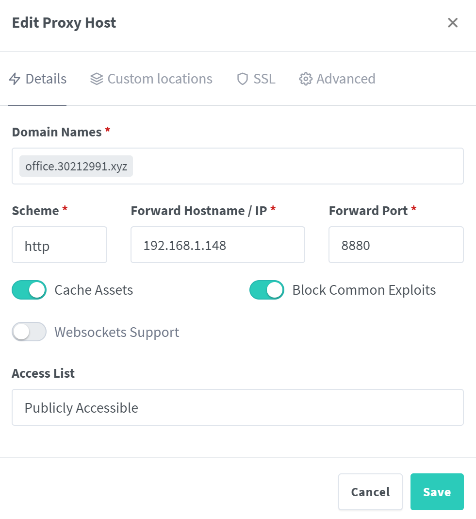 采用nginx proxy manager 配置 seafile和onlyoffice https – 猎手牧谣
